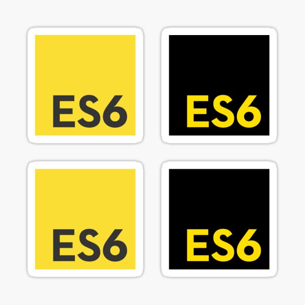 Es6 Stickers | Redbubble