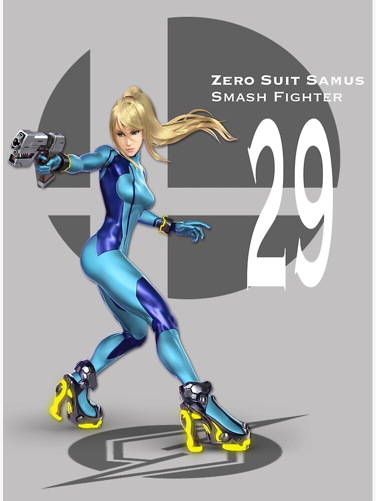 "Smash Ultimate: Zero Suit Samus (29)" Art Print for Sale by BCD-signs ...