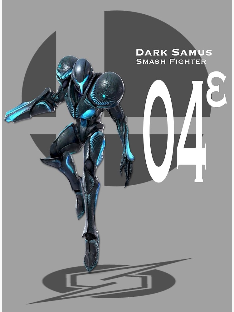 "Smash Ultimate: Dark Samus (04 Echo)" Poster for Sale by BCD-signs ...