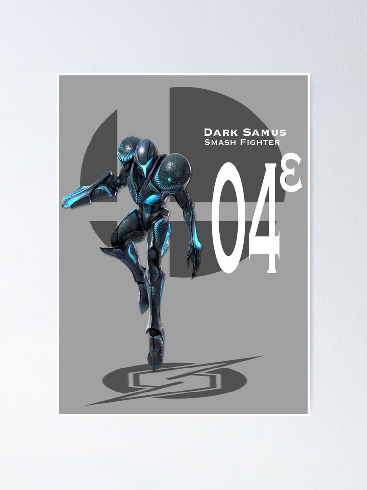 "Smash Ultimate: Dark Samus (04 Echo)" Poster for Sale by BCD-signs ...