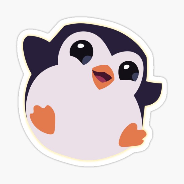 "Happy Pengu" Sticker by Eleisea | Redbubble