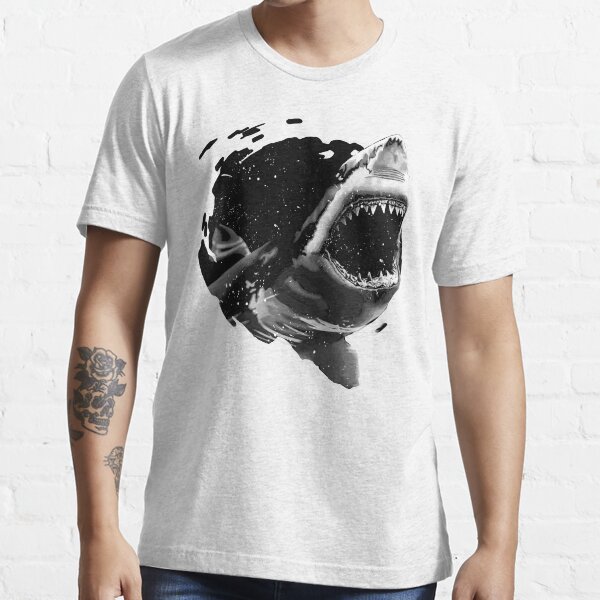 "Shark Attack" T-shirt for Sale by moncheng | Redbubble | shark t ...