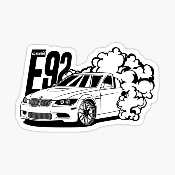 E92 Stickers | Redbubble
