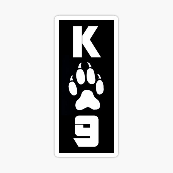 "K9 Unit" Sticker for Sale by Workingdogs | Redbubble