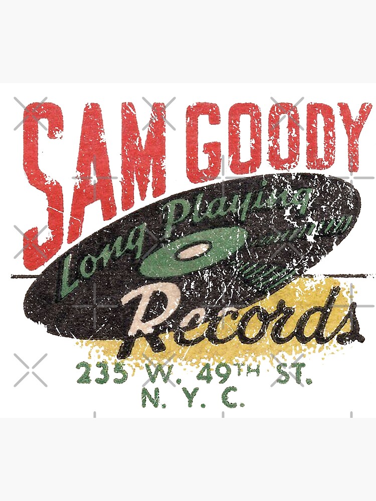 "Sam Goody Records" Art Print for Sale by Retrorockit | Redbubble