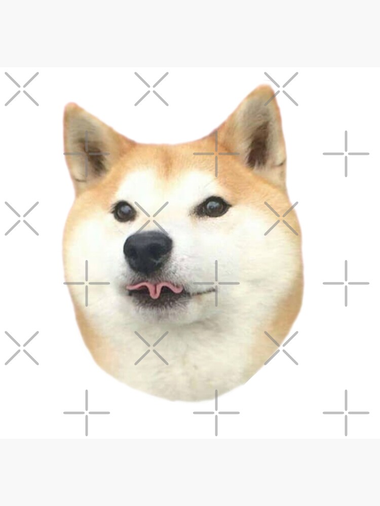 "Shibe Mlem" Poster by Elisecv | Redbubble