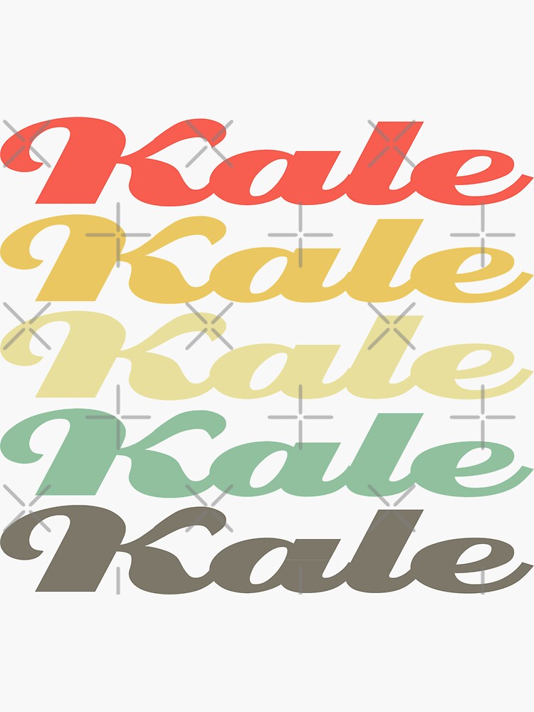 "Kale - Vegetable - Vegan" Sticker for Sale by BananaFactory | Redbubble