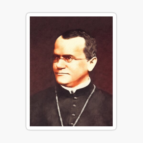 Gregor Mendel Stickers | Redbubble