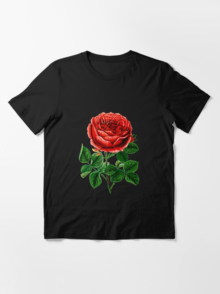 "Red Rose" T-shirt for Sale by Passie | Redbubble | roses t-shirts ...