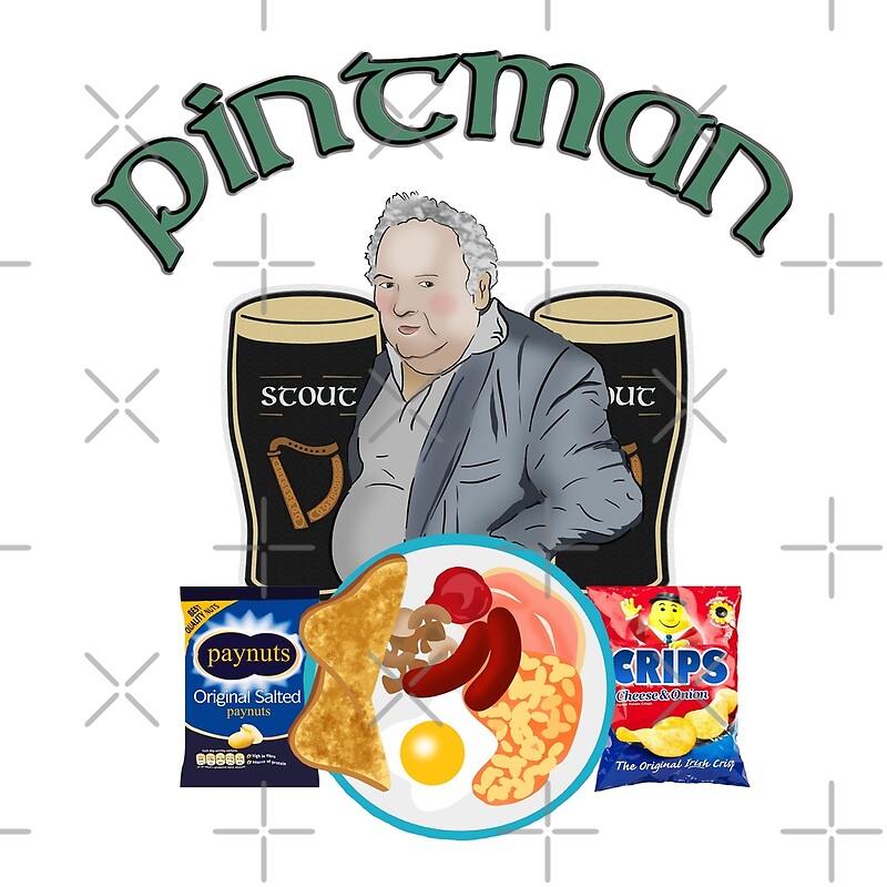 "The Pintman Paddy Losty" by Barnyardy | Redbubble