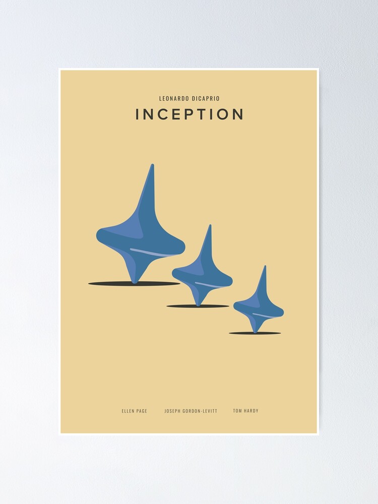 "INCEPTION POSTER" Poster for Sale by RobGame | Redbubble