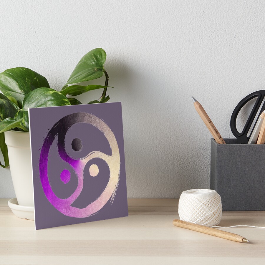 "BDSM Triskelion Asexual Ace Aro Demi Pride" Art Board Print for Sale ...