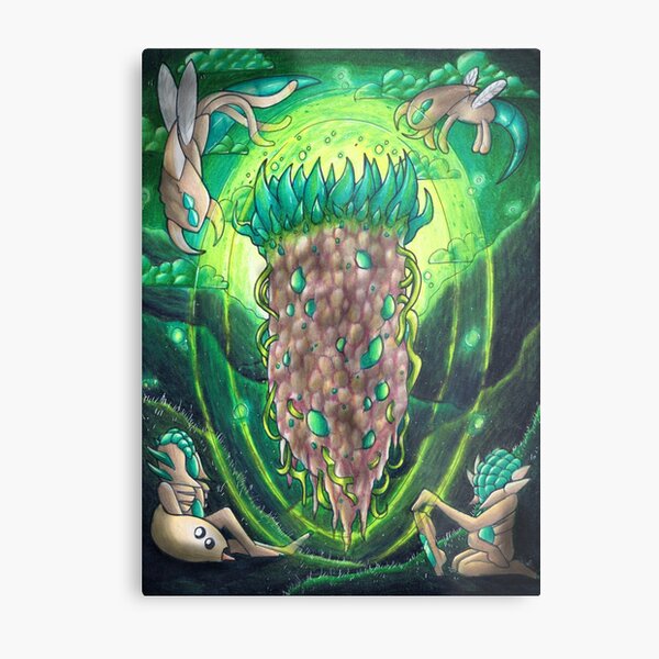 "Vortex Pillar- Terraria" Metal Print by Bettypico | Redbubble