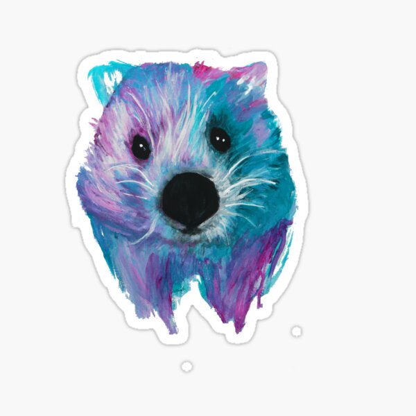 "Wombat" Sticker for Sale by Ashaw161616 | Redbubble