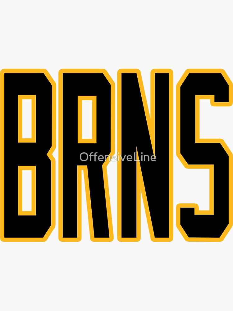 "New England LYFE BRNS I'd like to buy a vowel!" Sticker for Sale by ...