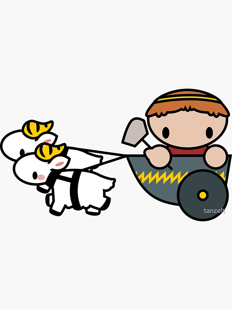 "Hello Thor! God of Thunder" Sticker by tanzelt | Redbubble