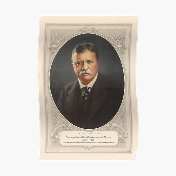 Theodore Roosevelt Posters | Redbubble
