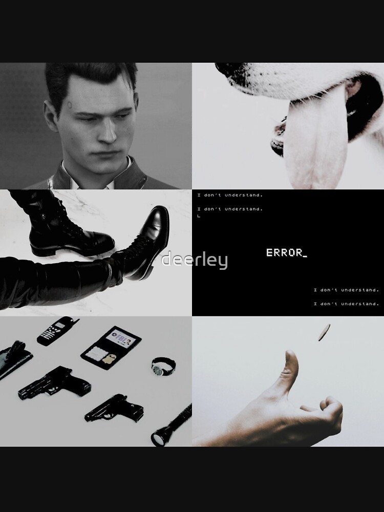 "connor aesthetic" T-shirt for Sale by deerley | Redbubble | detroit t ...