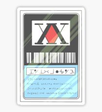 Hunterxhunter Stickers | Redbubble