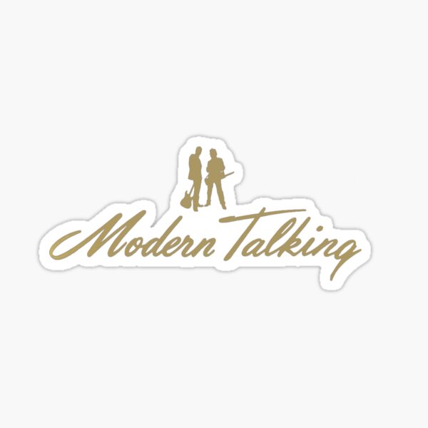Modern Talking Stickers | Redbubble