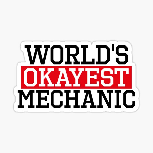 Mechanic Stickers | Redbubble