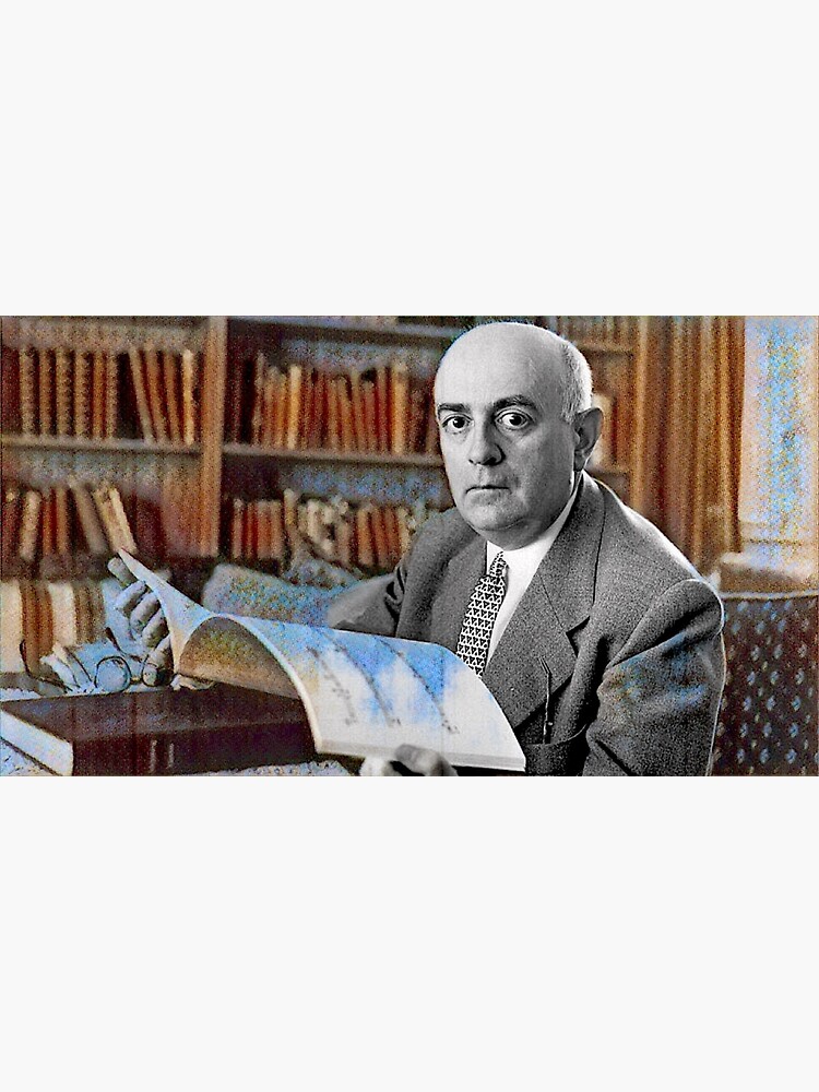 "Theodor Adorno - stylized" Art Print by jaxxmc | Redbubble