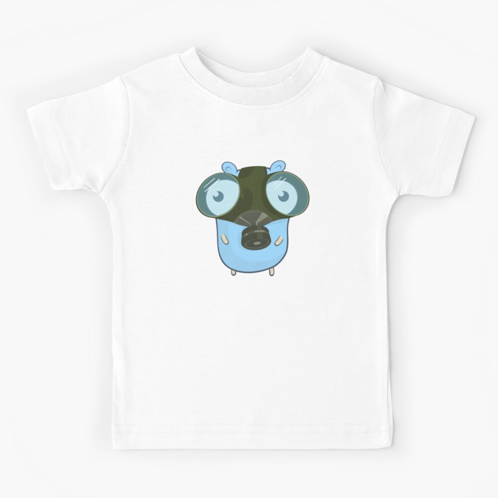 "The Go Gopher: Gas Mask" Kids T-Shirt by hellkni9ht | Redbubble