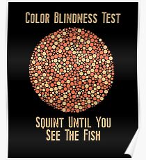 Color Blind Test Posters | Redbubble