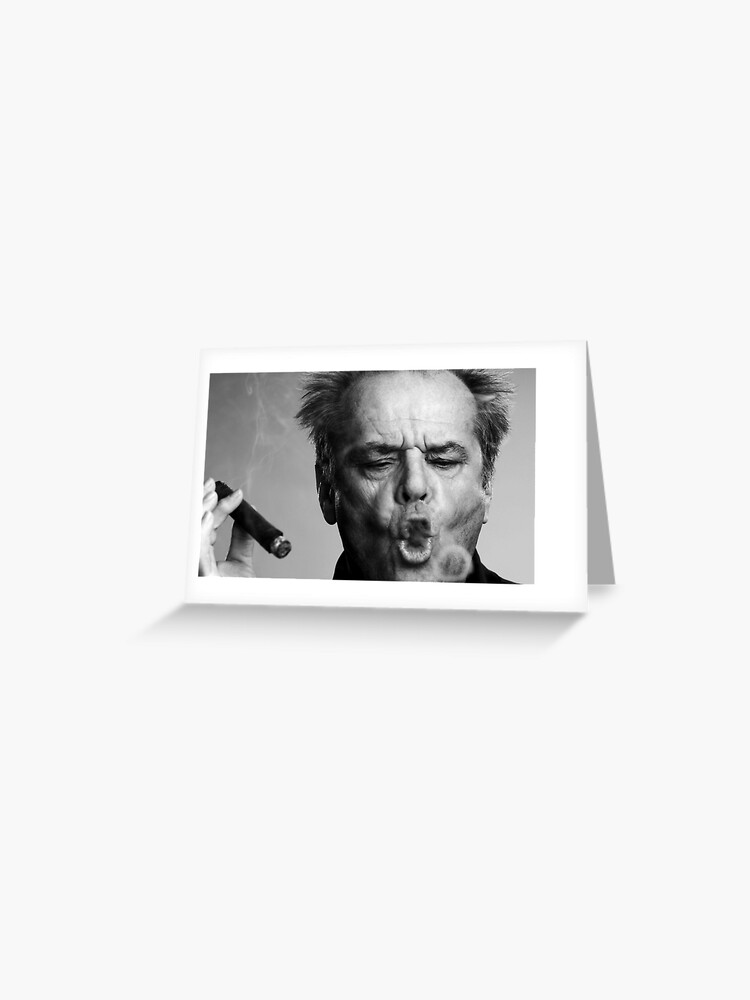 "jack nicholson" Greeting Card for Sale by fed1798 | Redbubble
