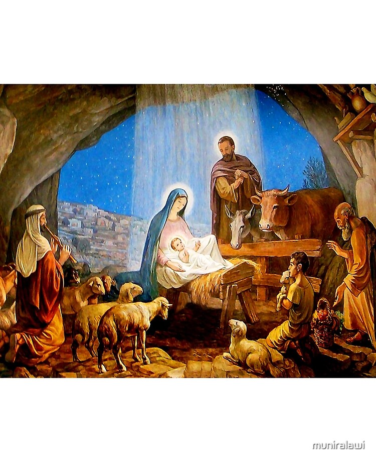 "Bethlehem Nativity Scene" iPad Case & Skin for Sale by muniralawi ...