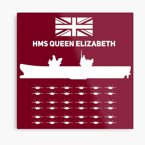 Hms Queen Elizabeth Wall Art | Redbubble
