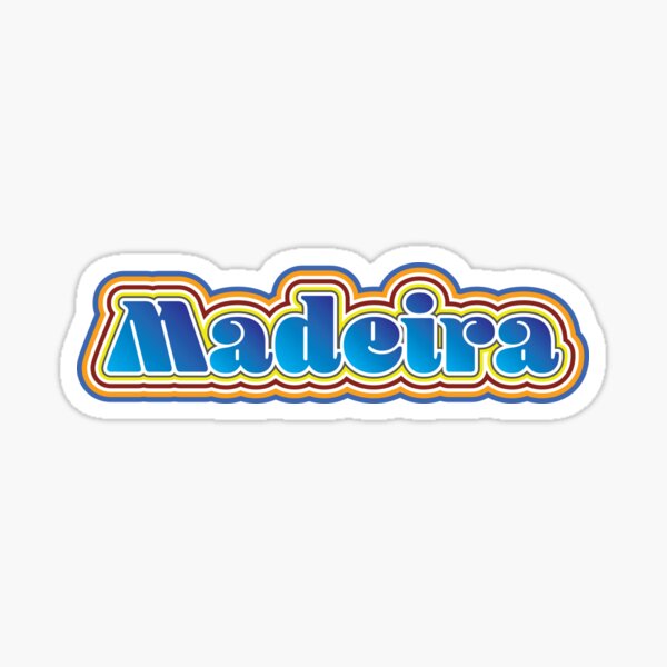 "Madeira " Sticker for Sale by crickmonster | Redbubble