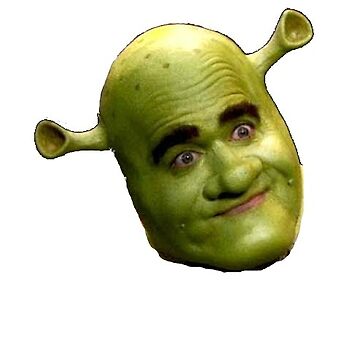 "Shrek the Musical Face" Sticker for Sale by ltv0 | Redbubble
