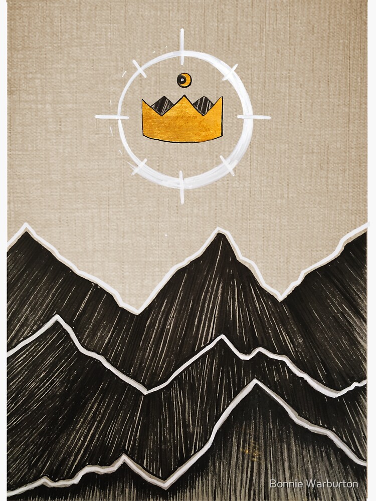 "Mountain king" Sticker for Sale by Bonjamin | Redbubble
