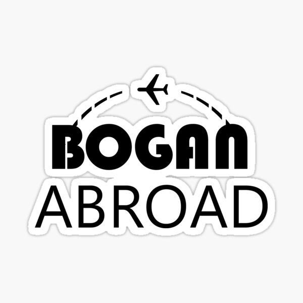 "Bogan" Sticker by Byrnsey | Redbubble