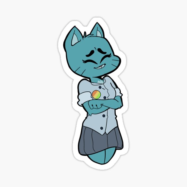 "Nicole (Regular clothes)" Sticker for Sale by ItsmeLocal | Redbubble