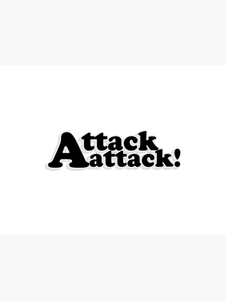 "Attack Attack! Logo" Art Print by kosterman17 | Redbubble