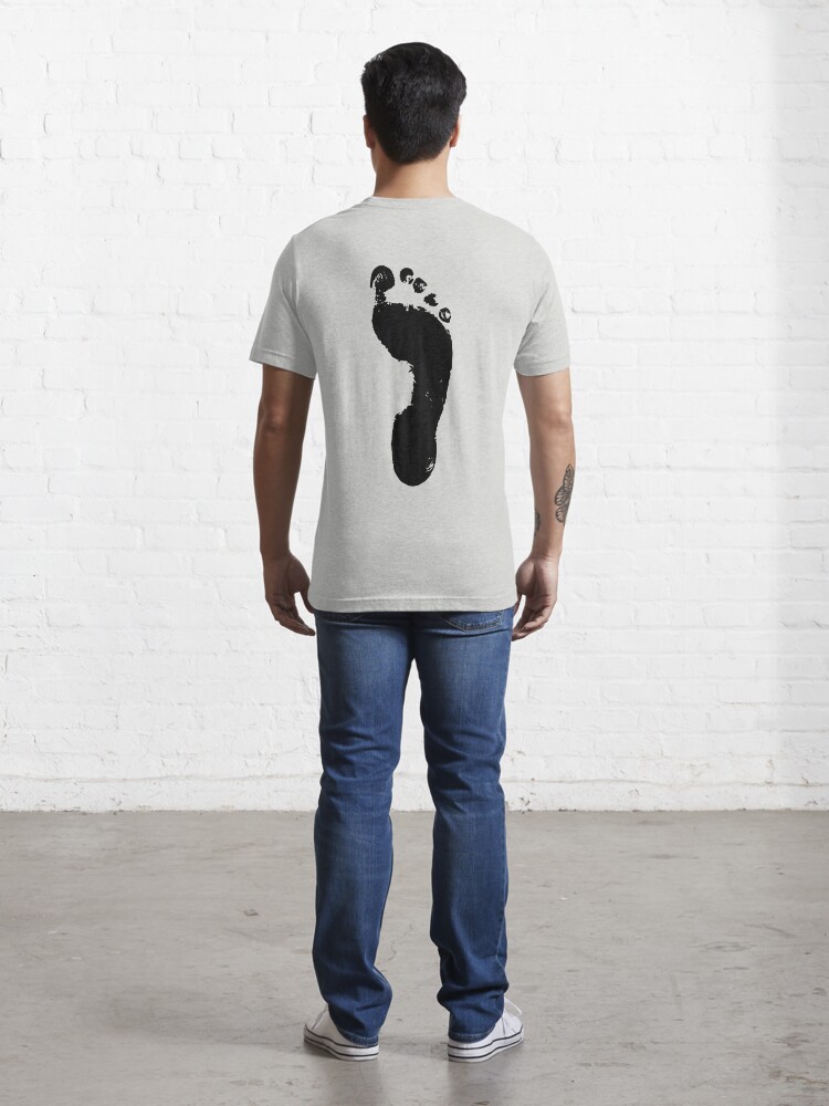 "One Bare Foot - Back" T-shirt for Sale by flamin-galah | Redbubble ...