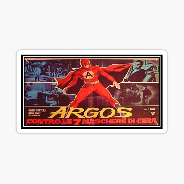 "Argos: Santo in the Wax Museum" Sticker by kikaidalibre | Redbubble