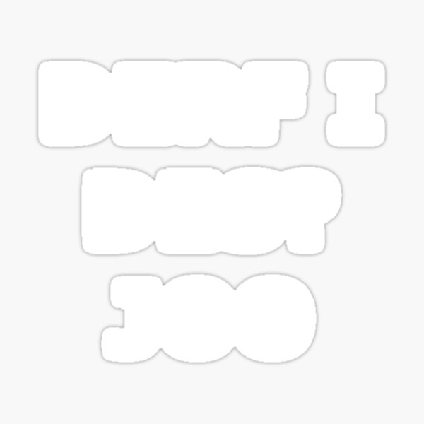 "Derf i des? Joo - Funny dialect saying" Sticker by Myriala | Redbubble