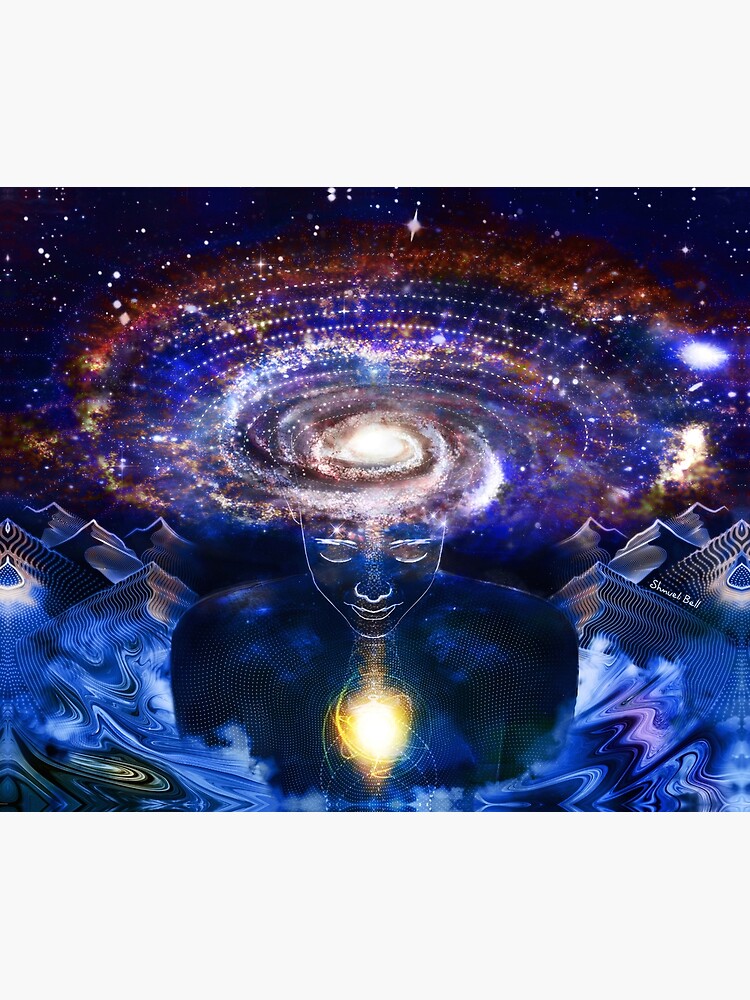 "Trippy Psychedelic Psy Art - Cosmic Consciousness" Poster for Sale by ...