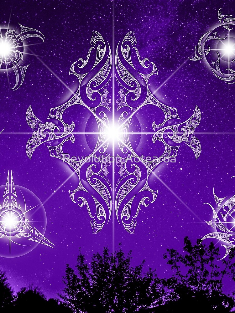 "Matariki - Seven Sisters" Graphic T-Shirt for Sale by Winus | Redbubble