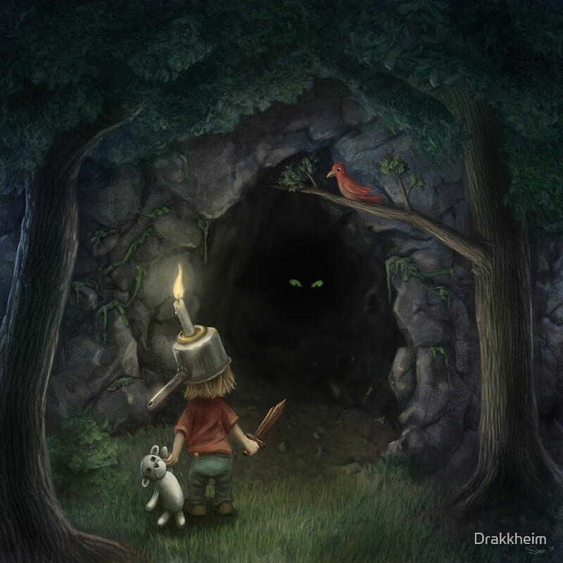 "The Littlest Knight" by Drakkheim | Redbubble