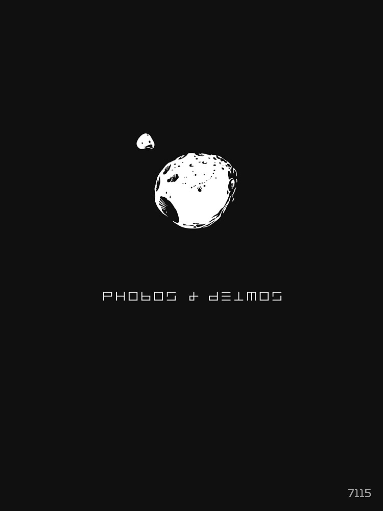 "PHOBOS & DEIMOS" T-shirt for Sale by 7115 | Redbubble | astronomy t ...