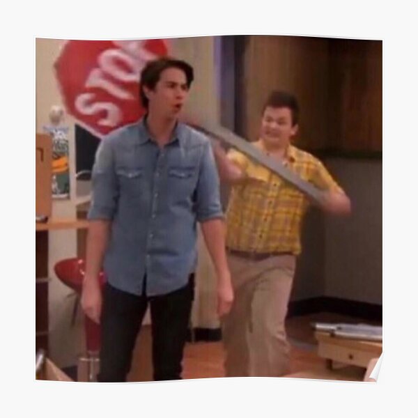 "Stop sign meme" Poster by GloomDays | Redbubble