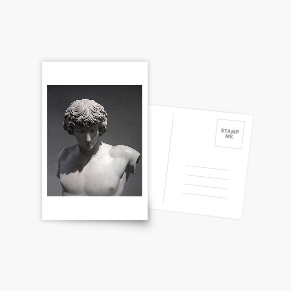 "Antinous, Beloved of Emperor Hadrian" Postcard for Sale by ricoflinn ...