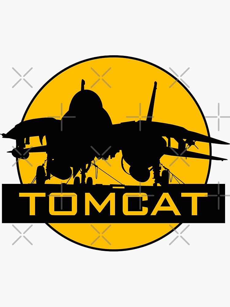 "F-14 Tomcat" Sticker for Sale by FlyNeX | Redbubble