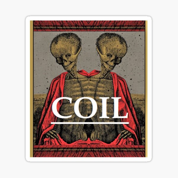 "Coil" Sticker for Sale by rcmarble | Redbubble