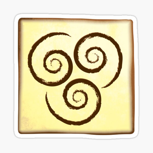 "Avatar: The Last Airbender Air Nation Symbol" Sticker for Sale by ...