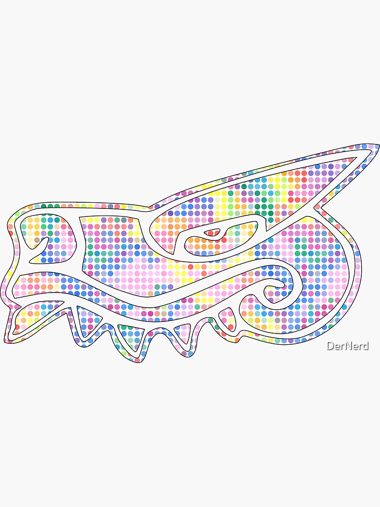 " Aztec god Cipactli - alligator" Sticker by DerNerd | Redbubble